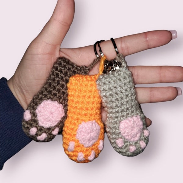 Paw Keychain Pattern - Etsy