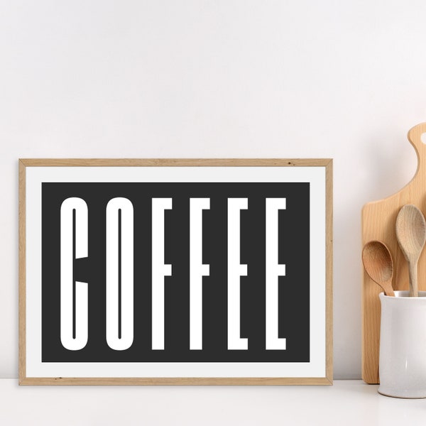Coffee Typography - Etsy UK