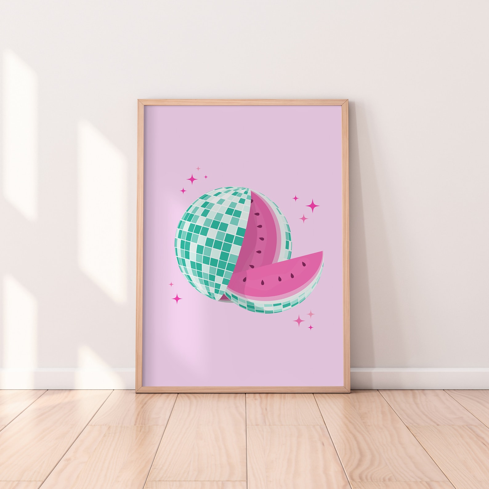 Disco Watermelon Print | Disco Print, Eclectic Print, Colourful, Retro ...