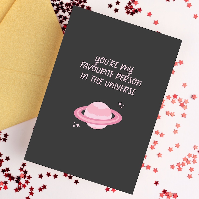 Universe Greeting Card - Etsy
