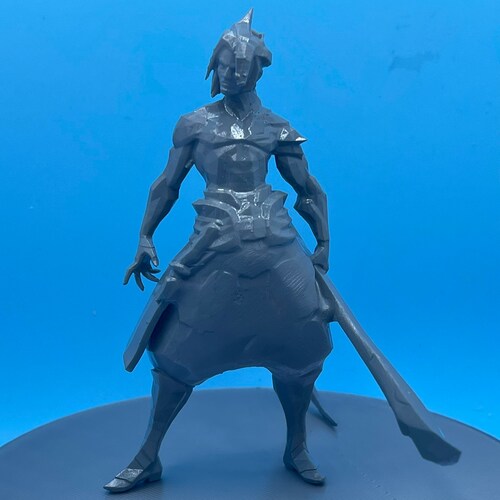3D Printed Pyke Figure League of Legends - Etsy