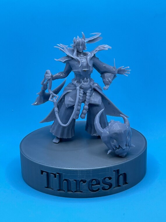 3D Printed Thresh Figure League of Legends | Etsy