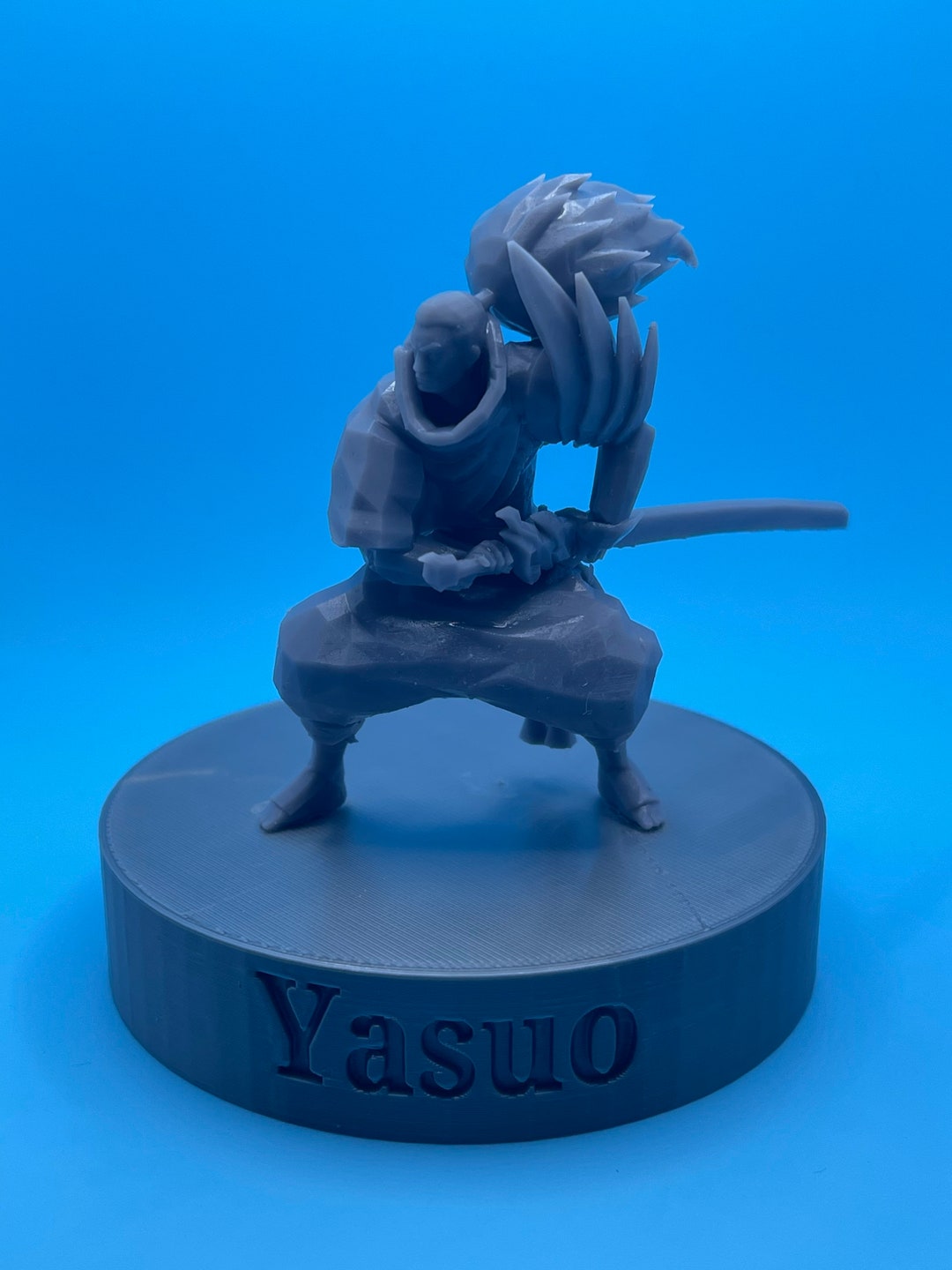 3D Printed Yasuo Figure League of Legends - Etsy