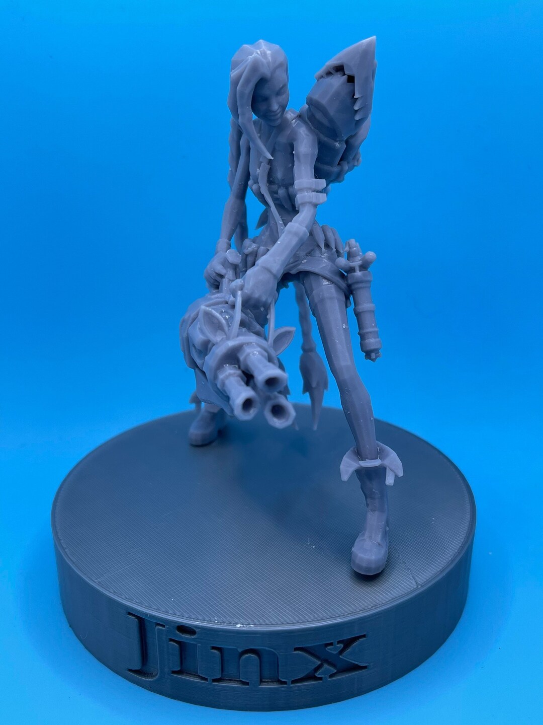 3D Printed Jinx Figure League of Legends - Etsy