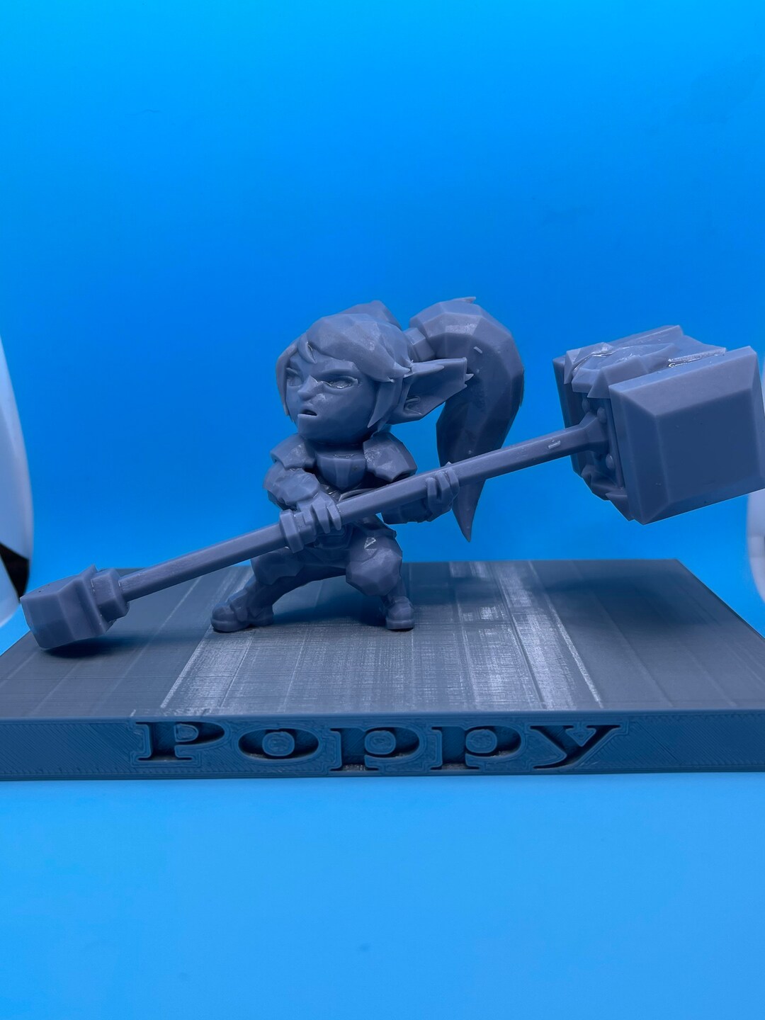 3D Printed Poppy Figure League of Legends - Etsy