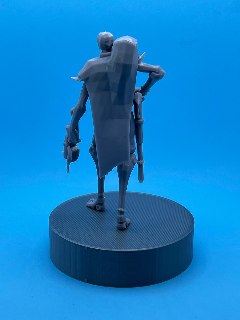 3D Printed Jhin Figure League of Legends - Etsy