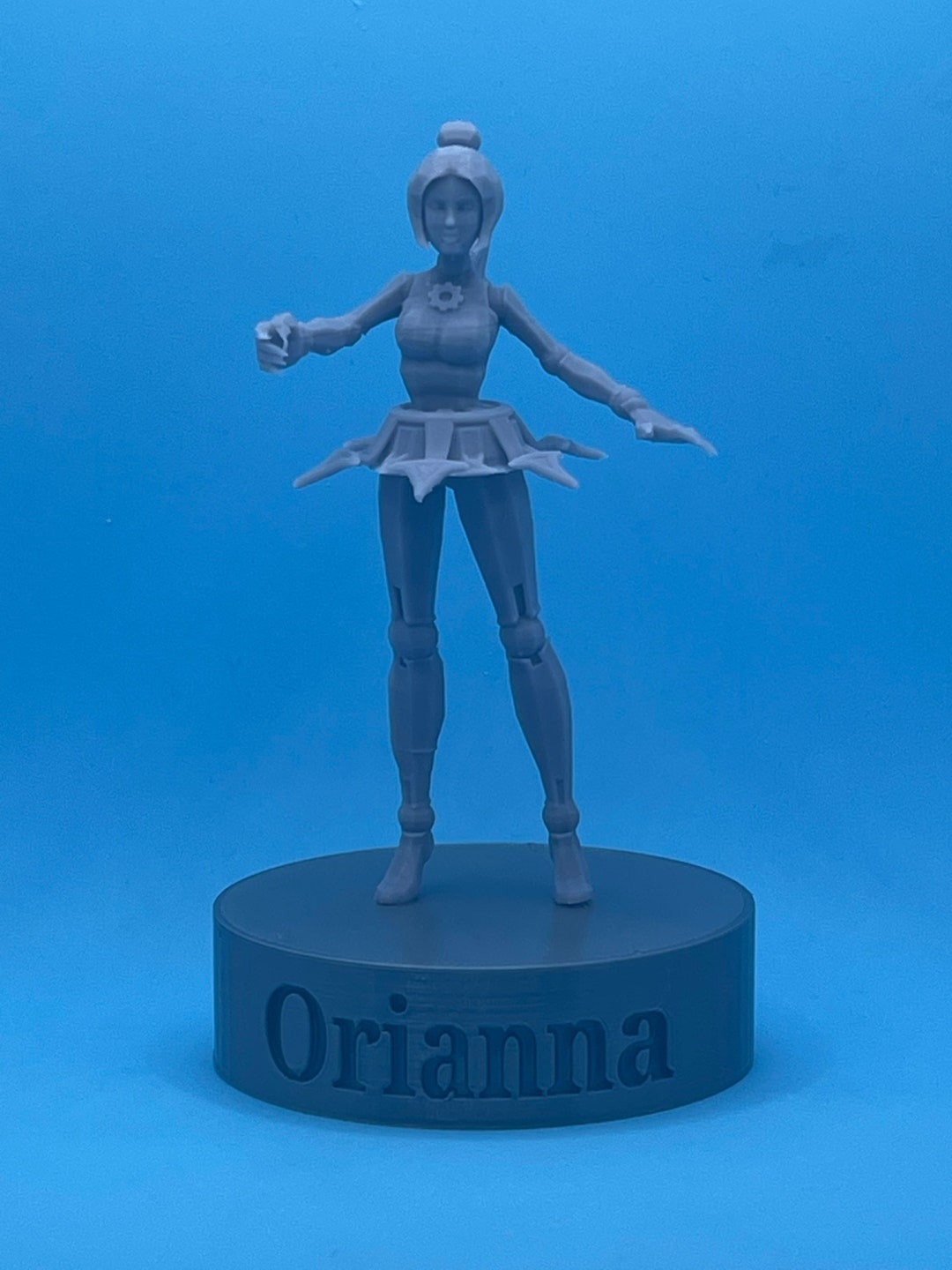 3D Printed Orianna Figure League of Legends - Etsy