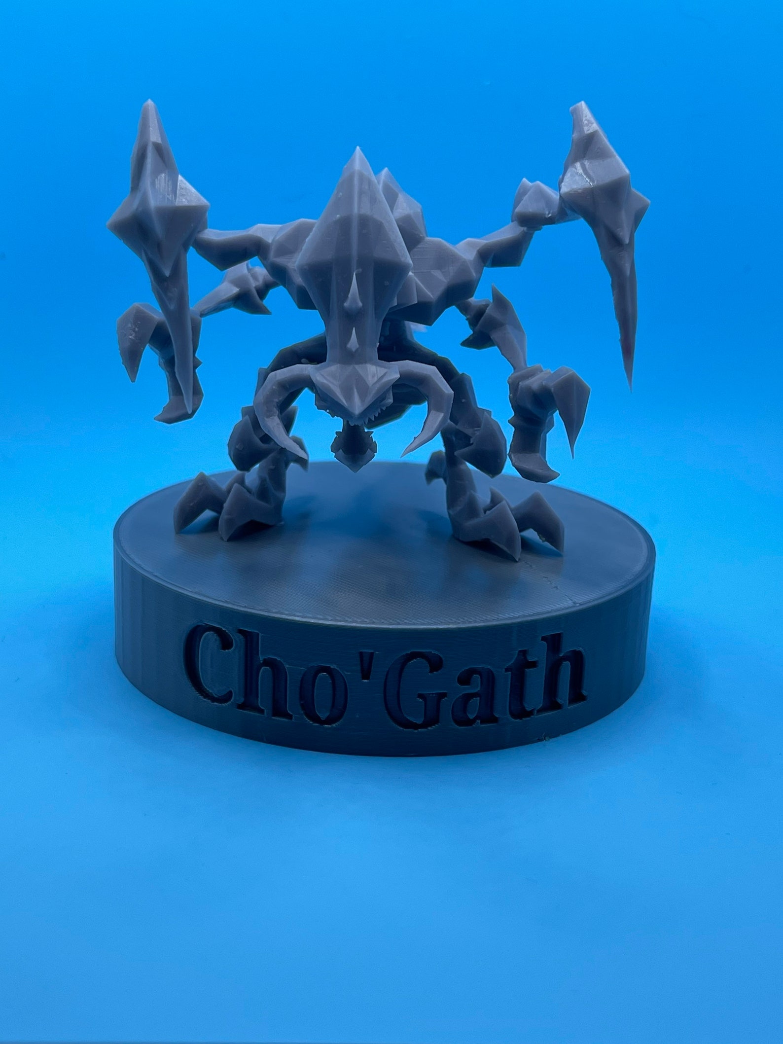 3D Printed Cho'gath Figure League of Legends - Etsy