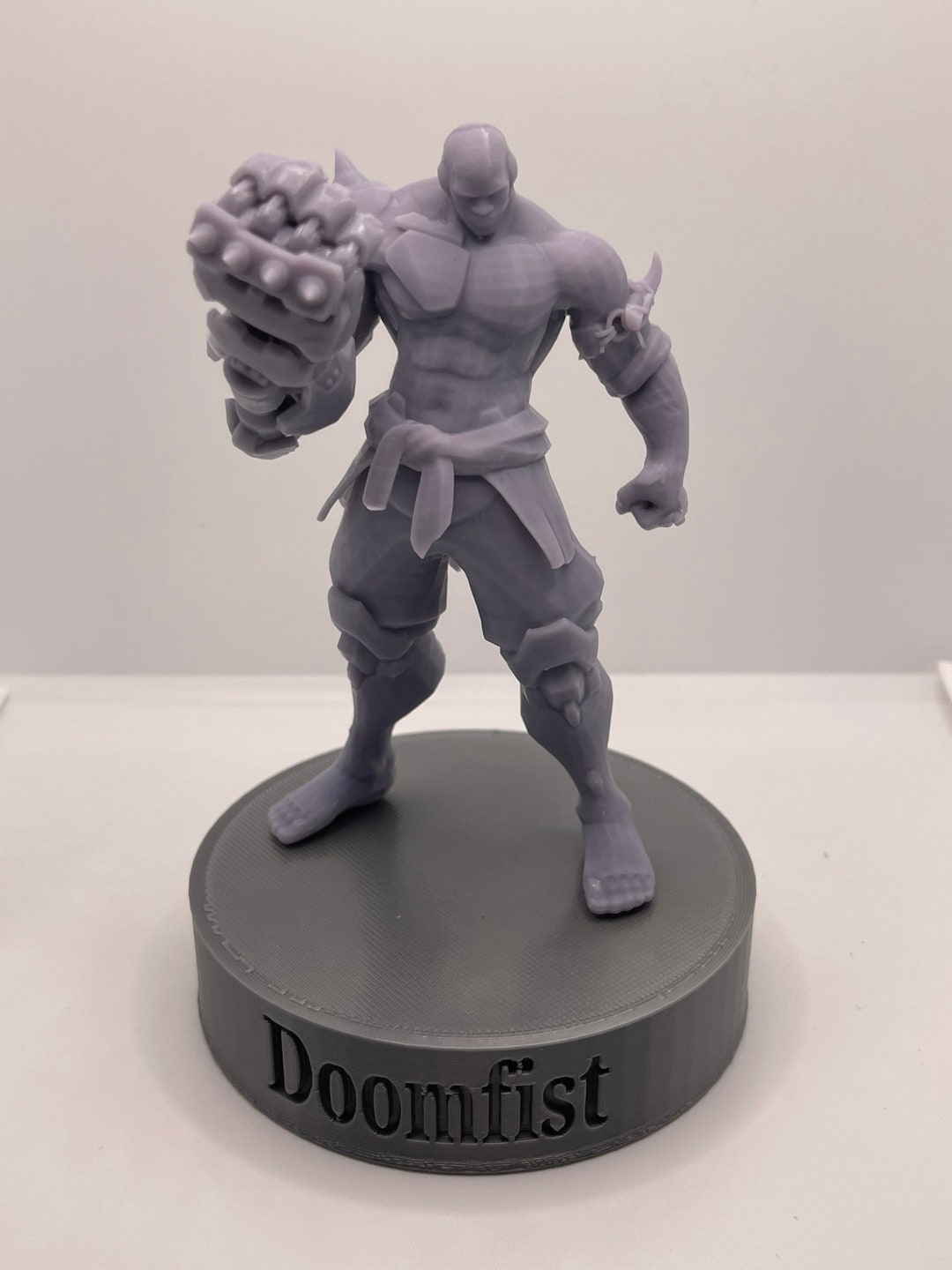 3D Printed Doomfist Figure Overwatch - Etsy