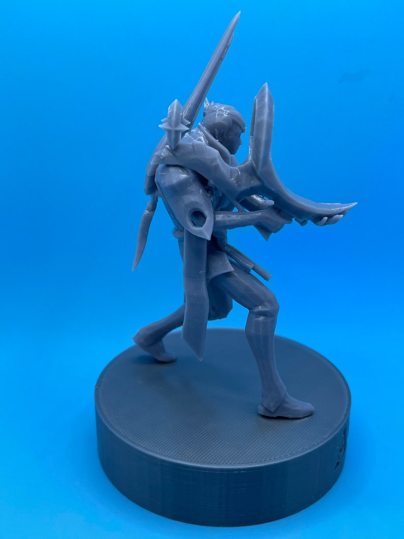 3D Printed Aphelios Figure League of Legends - Etsy