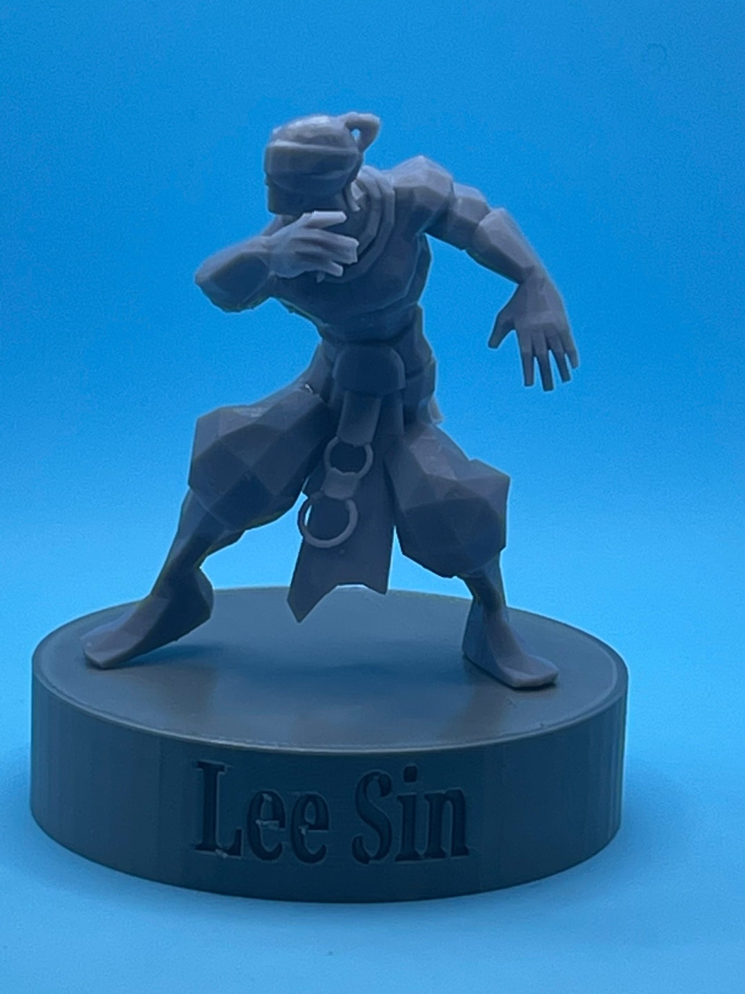 3D Printed Lee Sin Figure League of Legends - Etsy