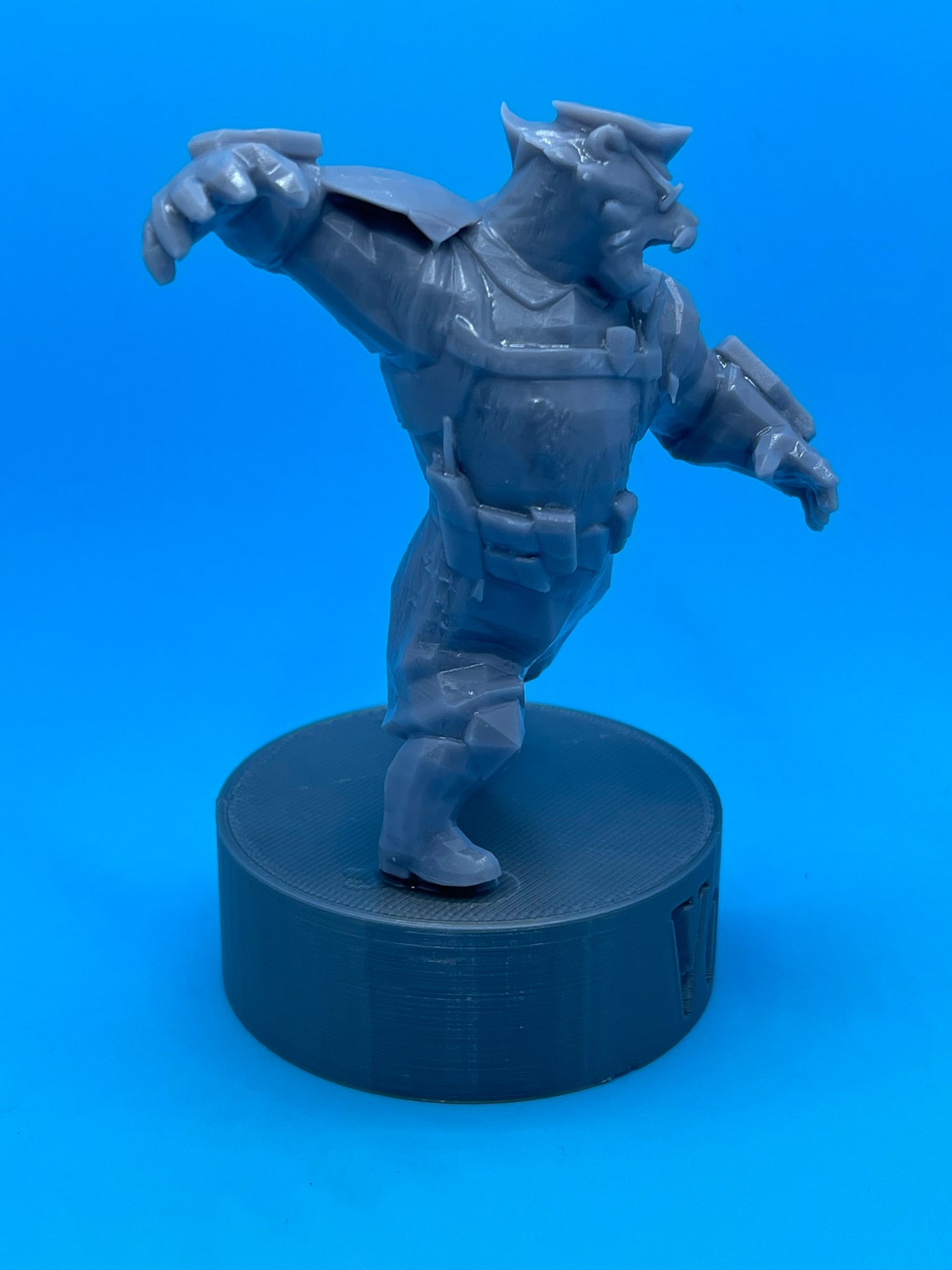 3D Printed Volibear Figure League of Legends - Etsy