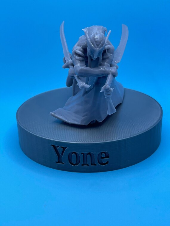 3D Printed Yone Figure League of Legends | Etsy