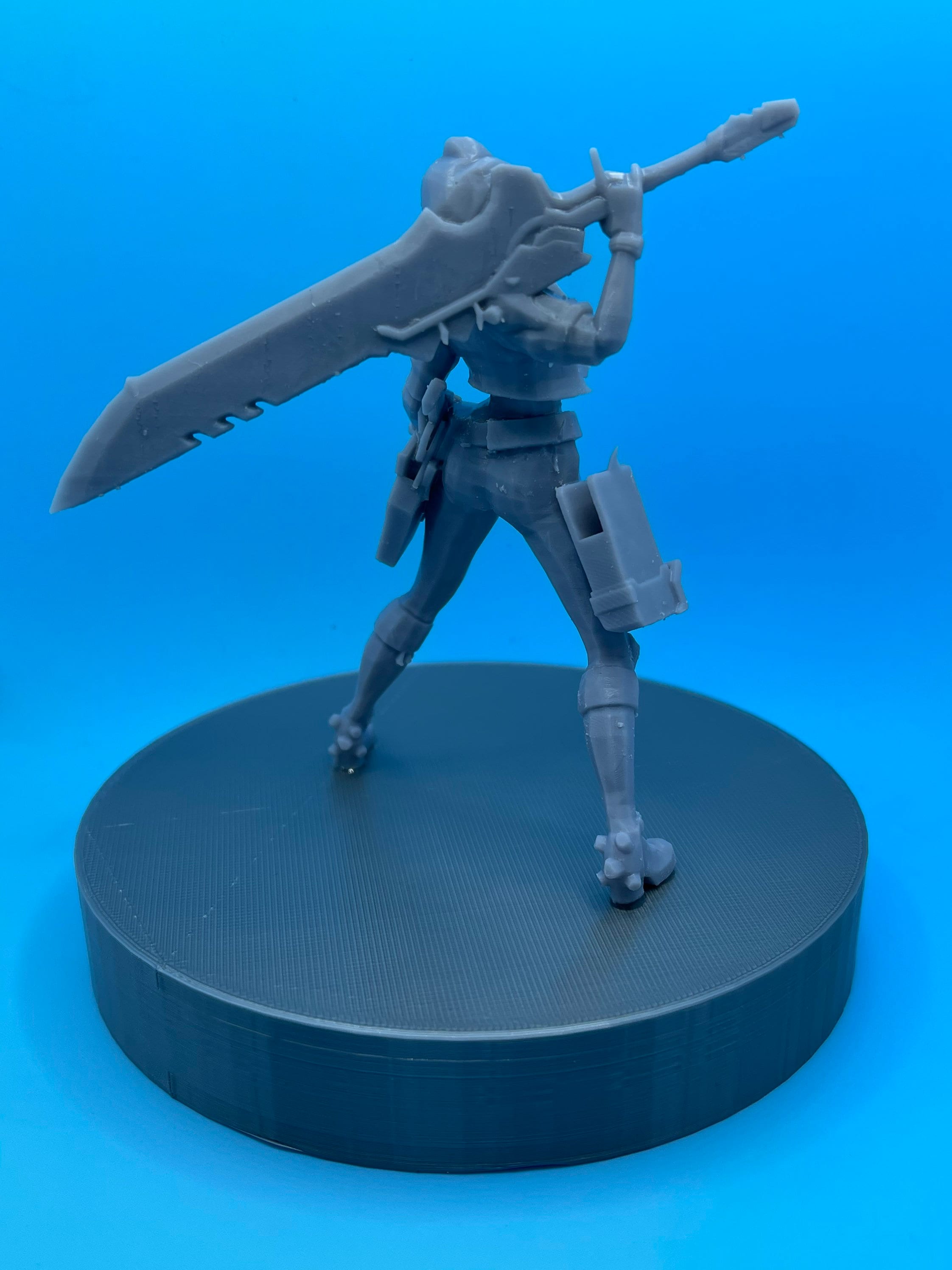 3D Printed Samira Figure League of Legends - Etsy