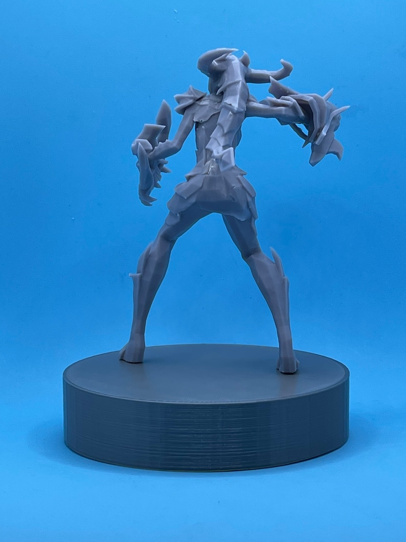 3D Printed Shyvana Figure League of Legends - Etsy