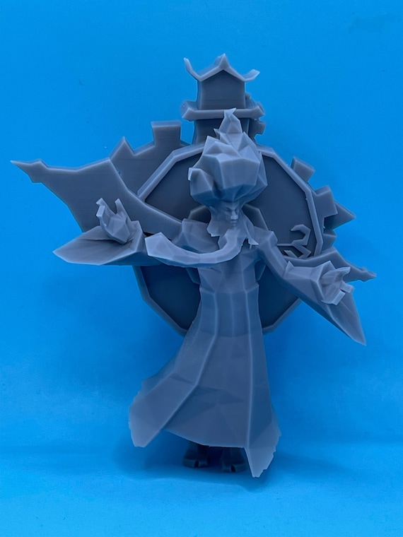 3D Printed Zilean Figure League of Legends | Etsy