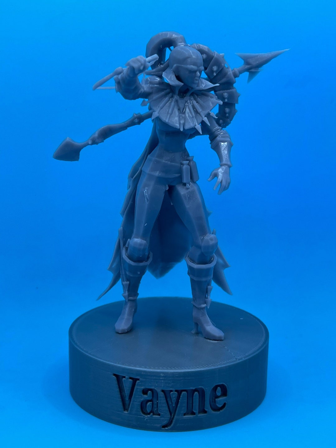 3D Printed Vayne Figure League of Legends - Etsy
