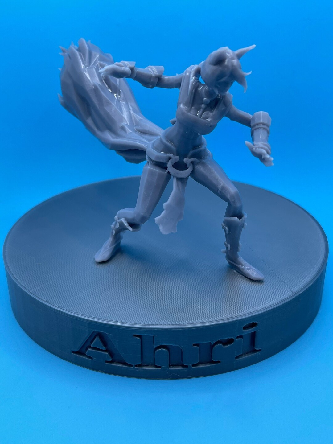 3D Printed Ahri Figure League of Legends - Etsy Australia