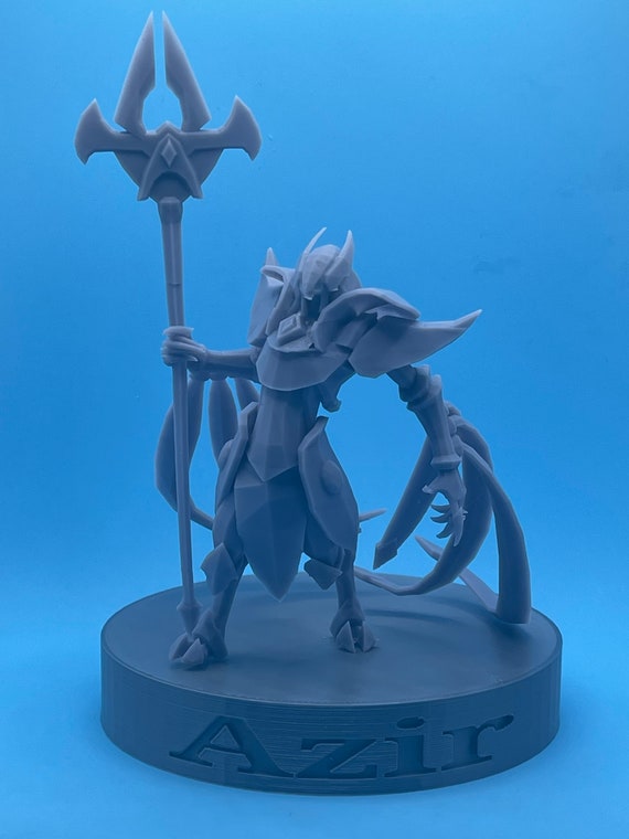 3D Printed Azir Figure League of Legends - Etsy Hong Kong