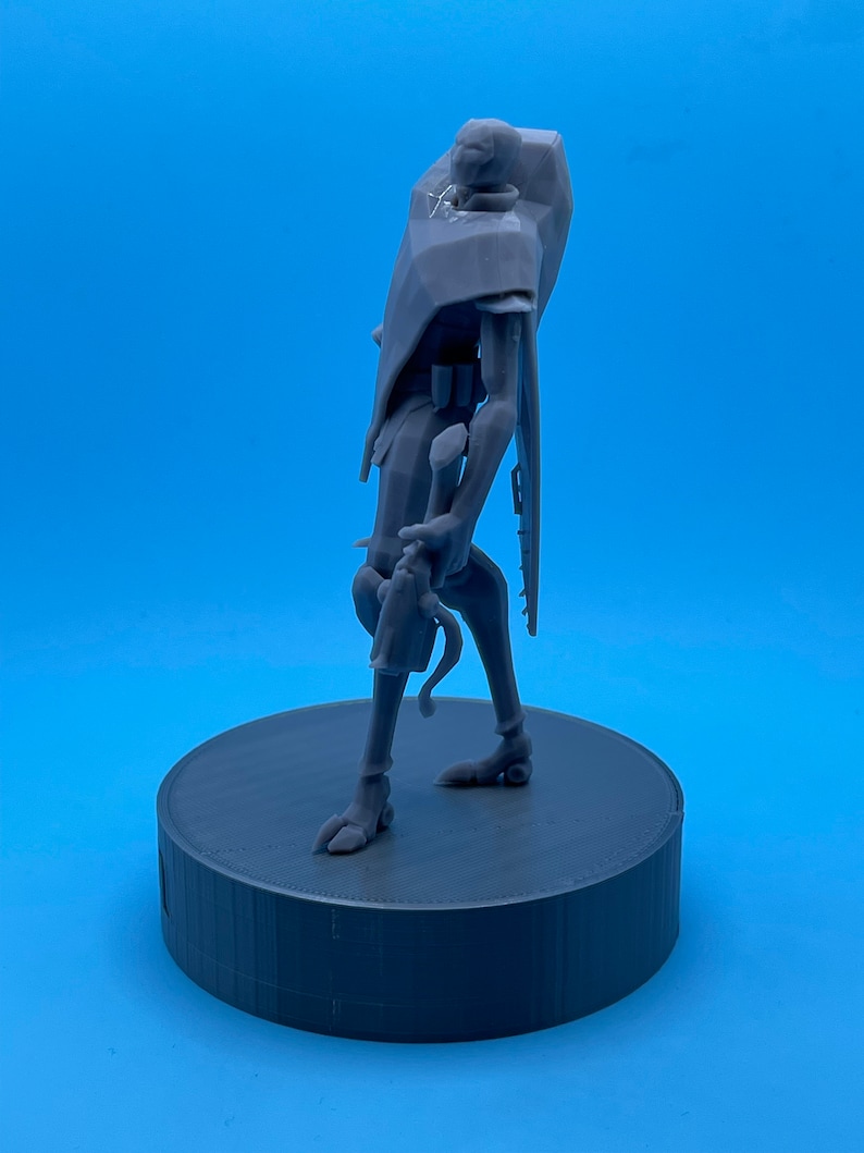 3D Printed Jhin Figure League of Legends - Etsy