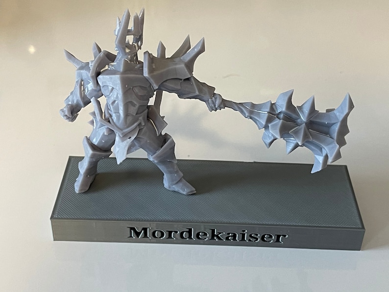 Figurine Mordekaiser League of Legends Death Realm - Etsy France