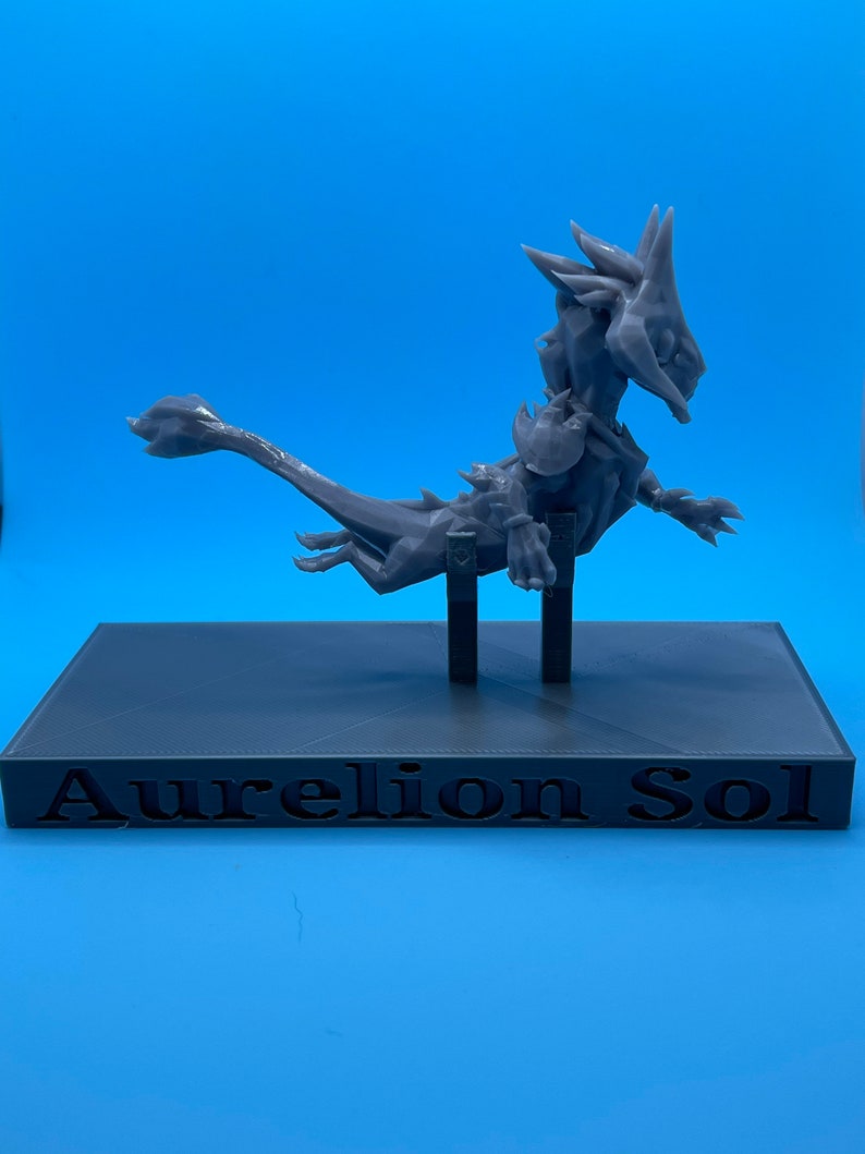3D Printed Aurelion Sol Figure League of Legends | Etsy