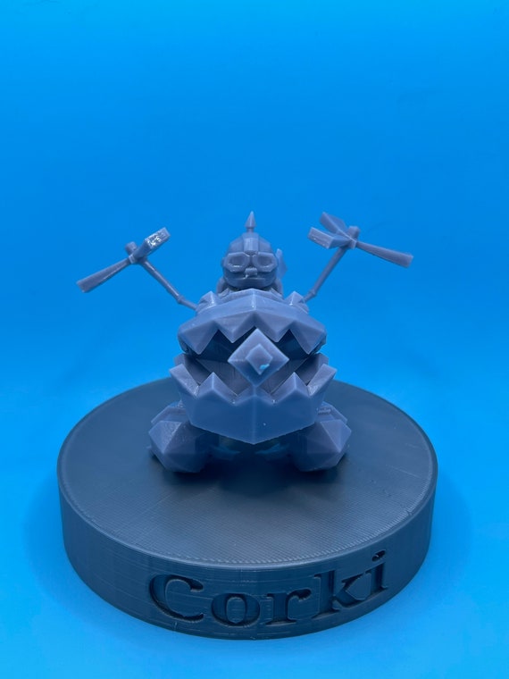 3D Printed Corki Figure League of Legends - Etsy