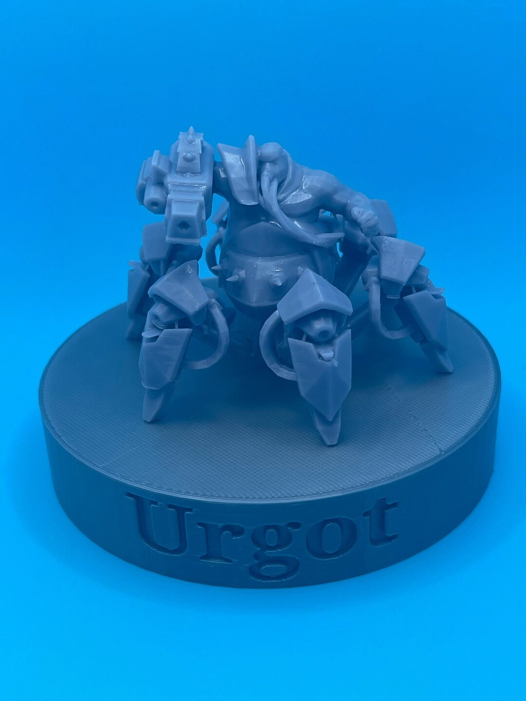 3D Printed Urgot Figure League of Legends - Etsy