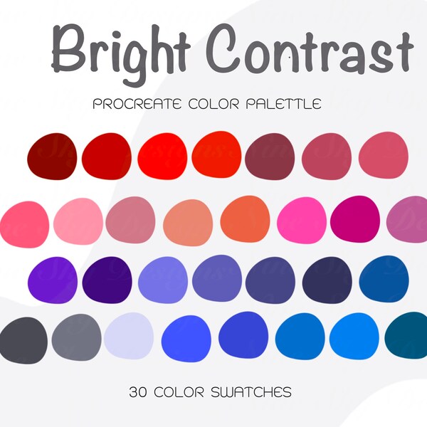 Procreate Color Palette - Etsy