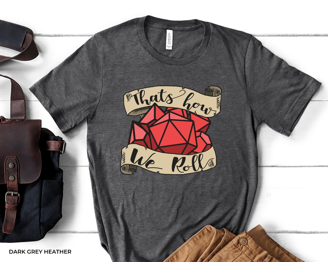 Dnd Shirt Dungeons and Dragons Shirt Funny D20 Shirt Men - Etsy UK