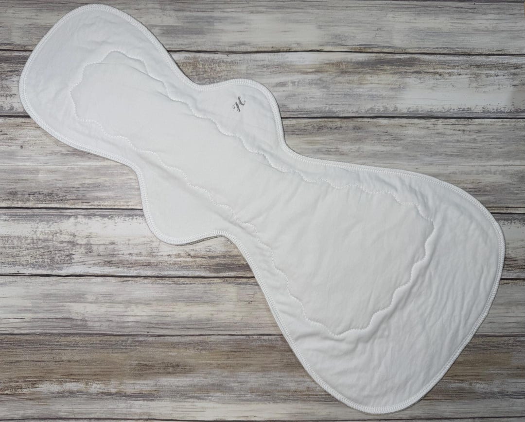 20” or 22” Heavy Cloth Pad | Full Coverage Reusable Pad | Heavy Flow ...