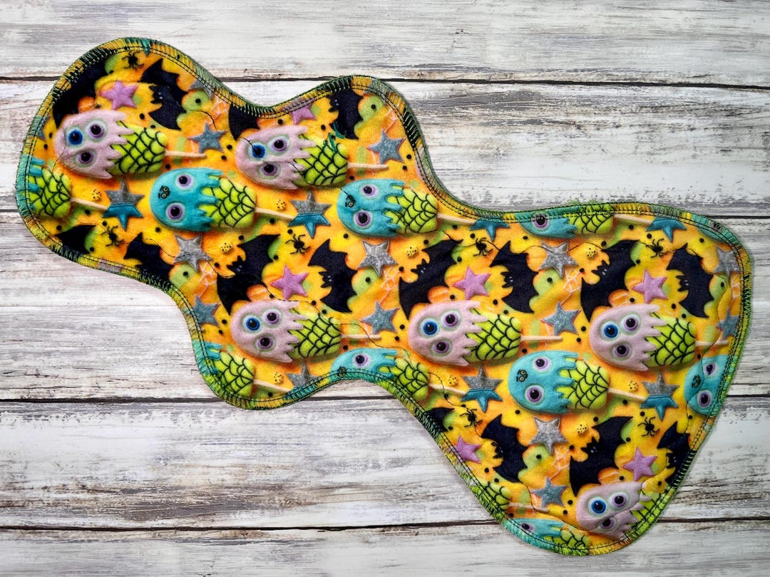 16” Heavy Plush Fleece Sanitary Pad,super Soft Reusable Cloth Pad ...