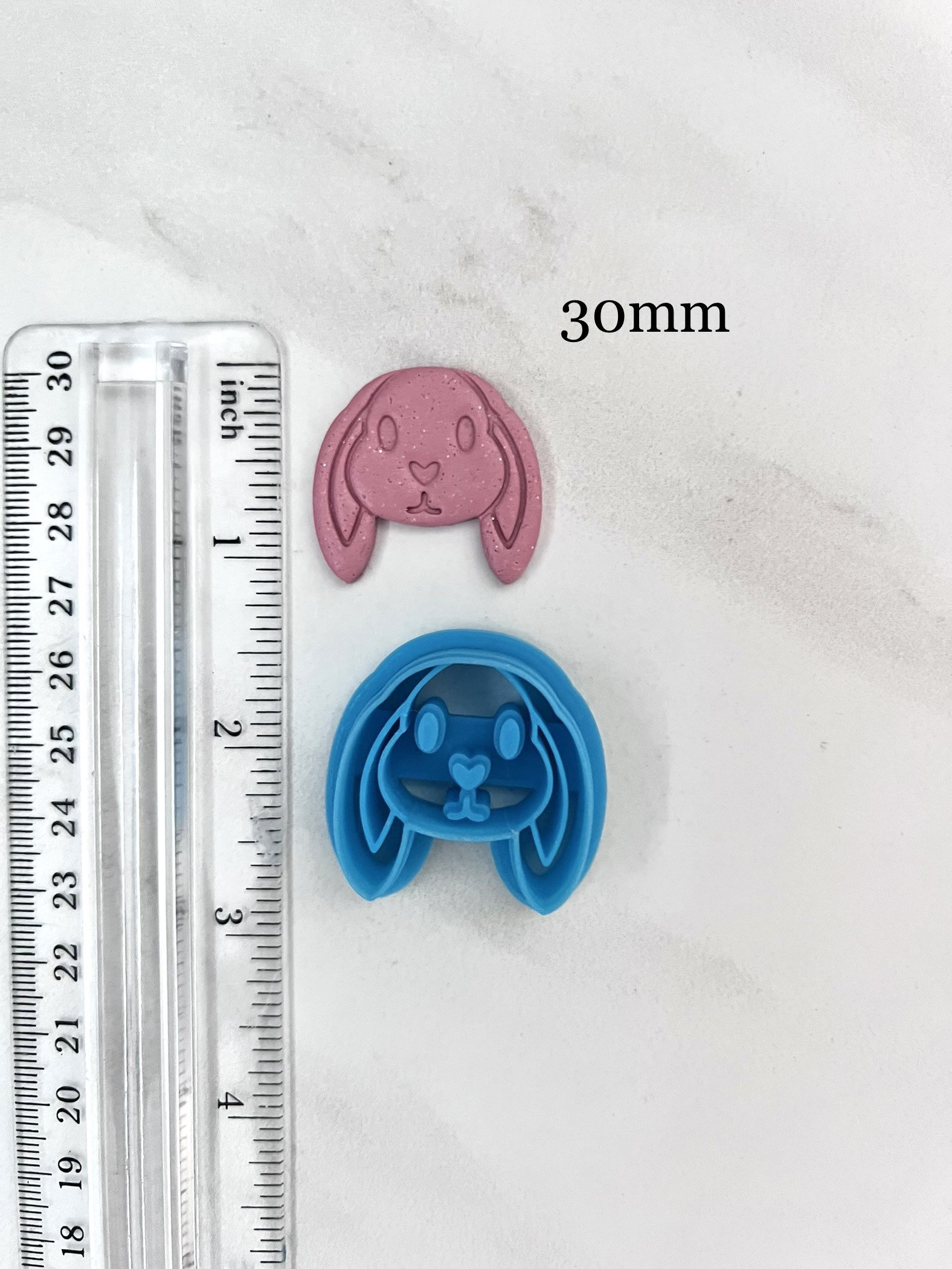 Rabbit Cutter Clay Cutters Bunny With Ears Cutters - Etsy