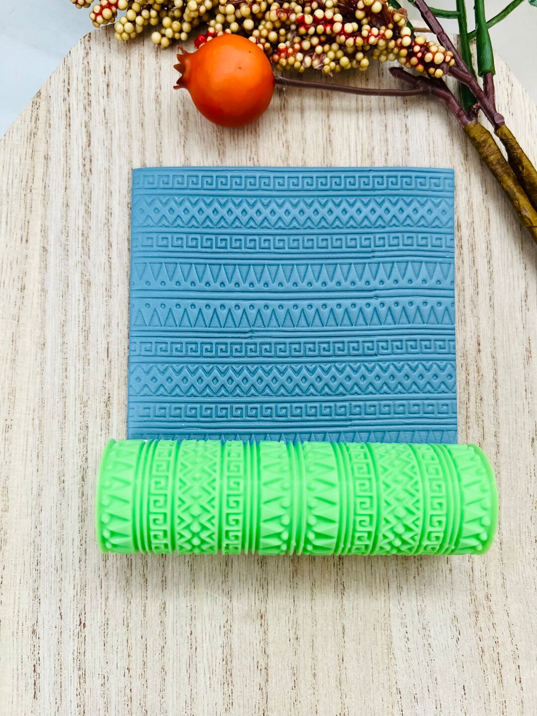 Clay Roller | Rollers for Clay | Ethnic Roller L Pattern Clay Rollers L ...