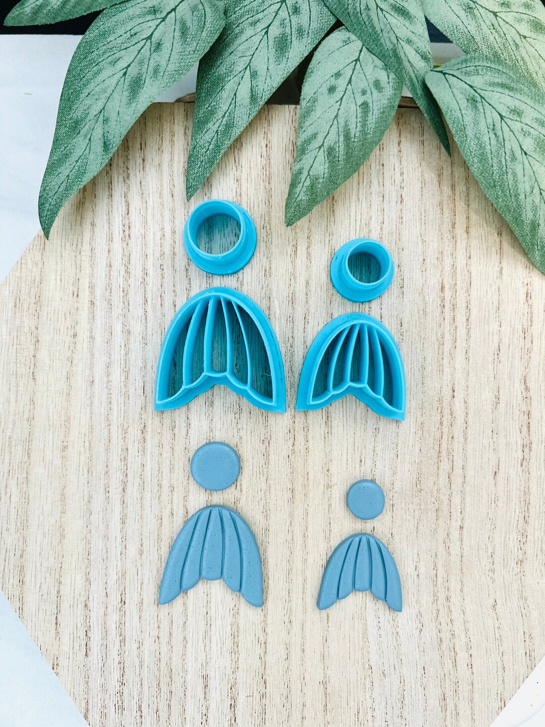 Mermaid Tail Clay Cutter Set: Flower Spring Cutters - Etsy