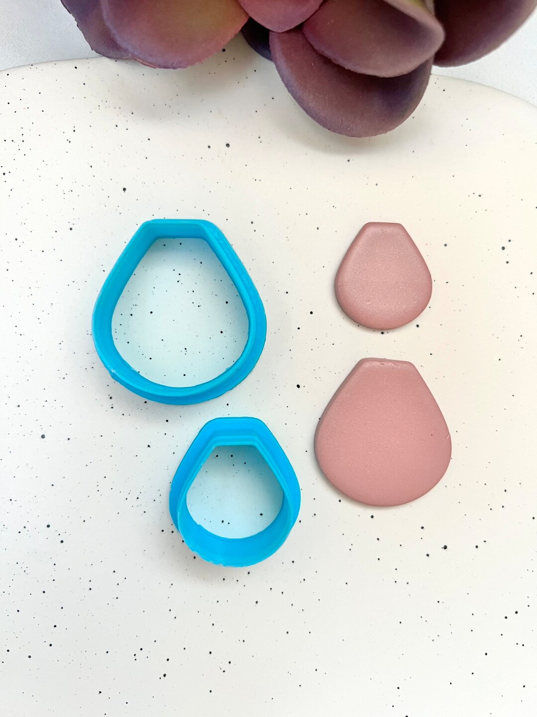 Drop 4 Cutters | Clay Cutters | Dangle and Drop Cutters L Clay Tool L ...