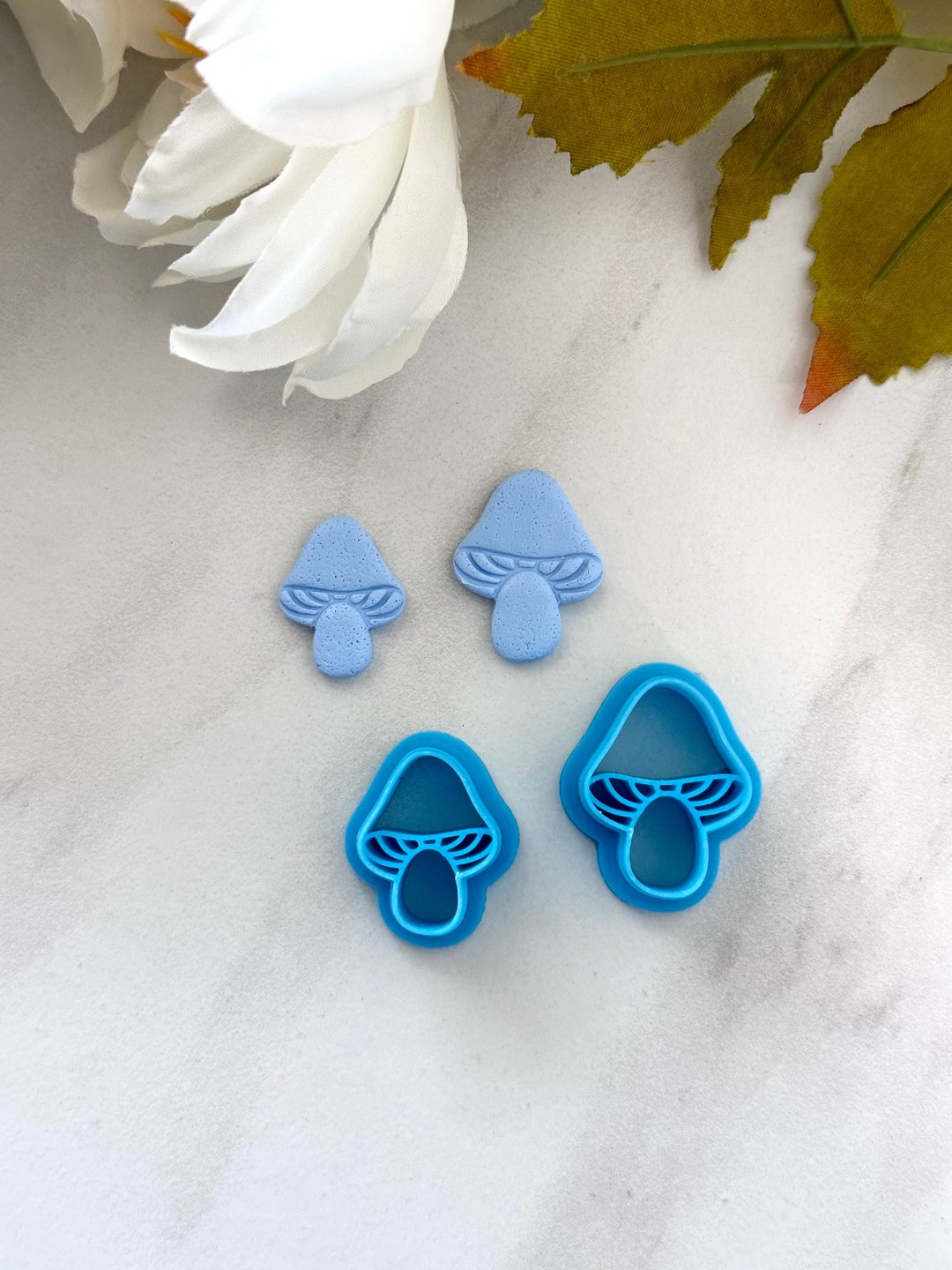 Mushroom Cutter Clay Cutters Polymer Clay Earring Cutters L Mushroom ...