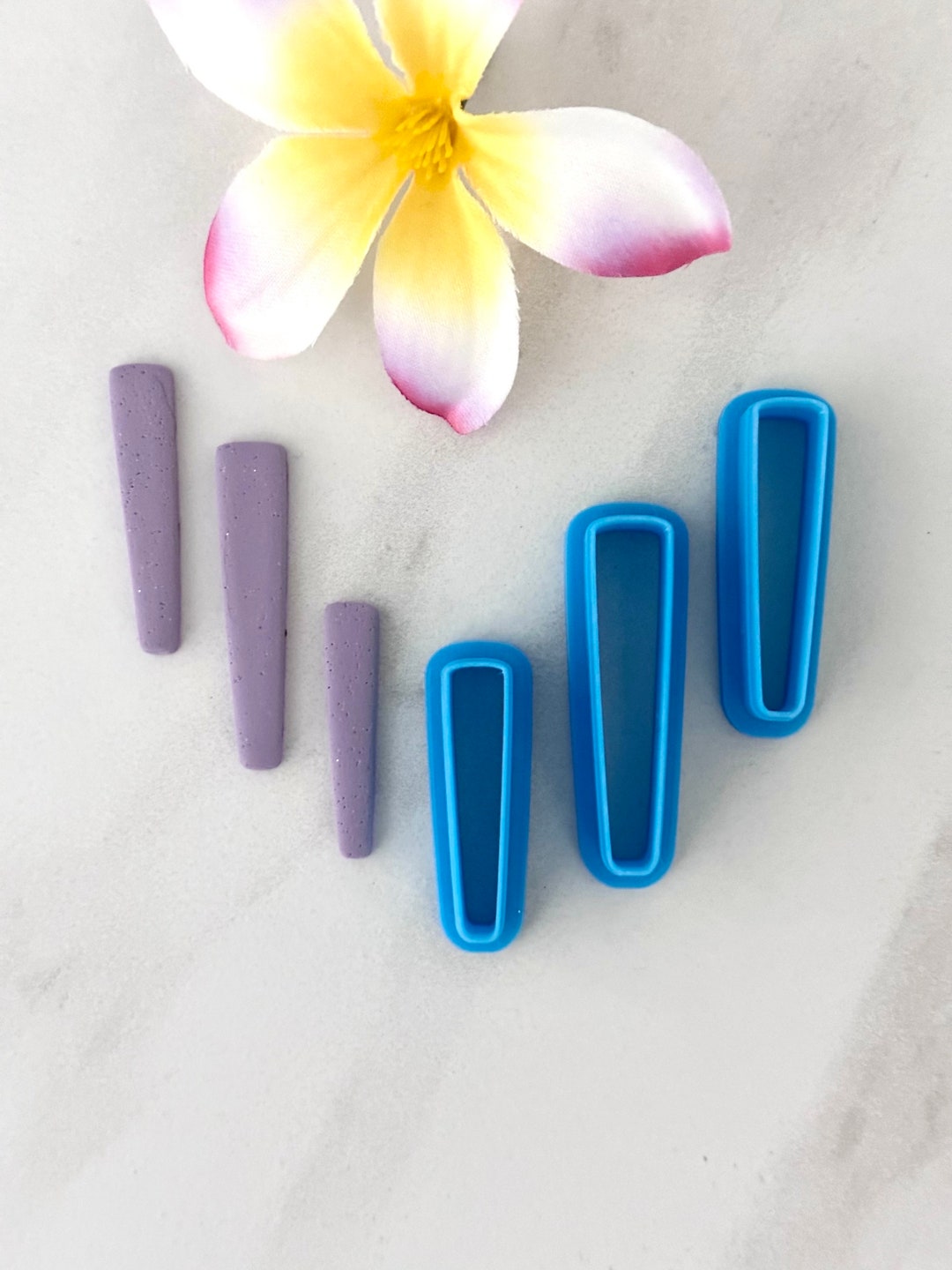 Very Long Trapezoid Cutter | Clay Cutters | Polymer Clay Earring ...