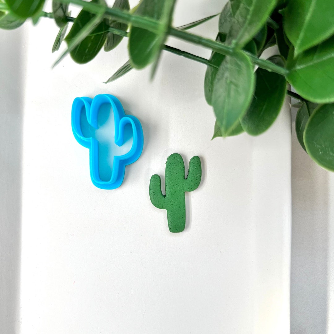 Cactus Cutter, Outline Only Cactus Cutter, Polymer Clay Cutters ...