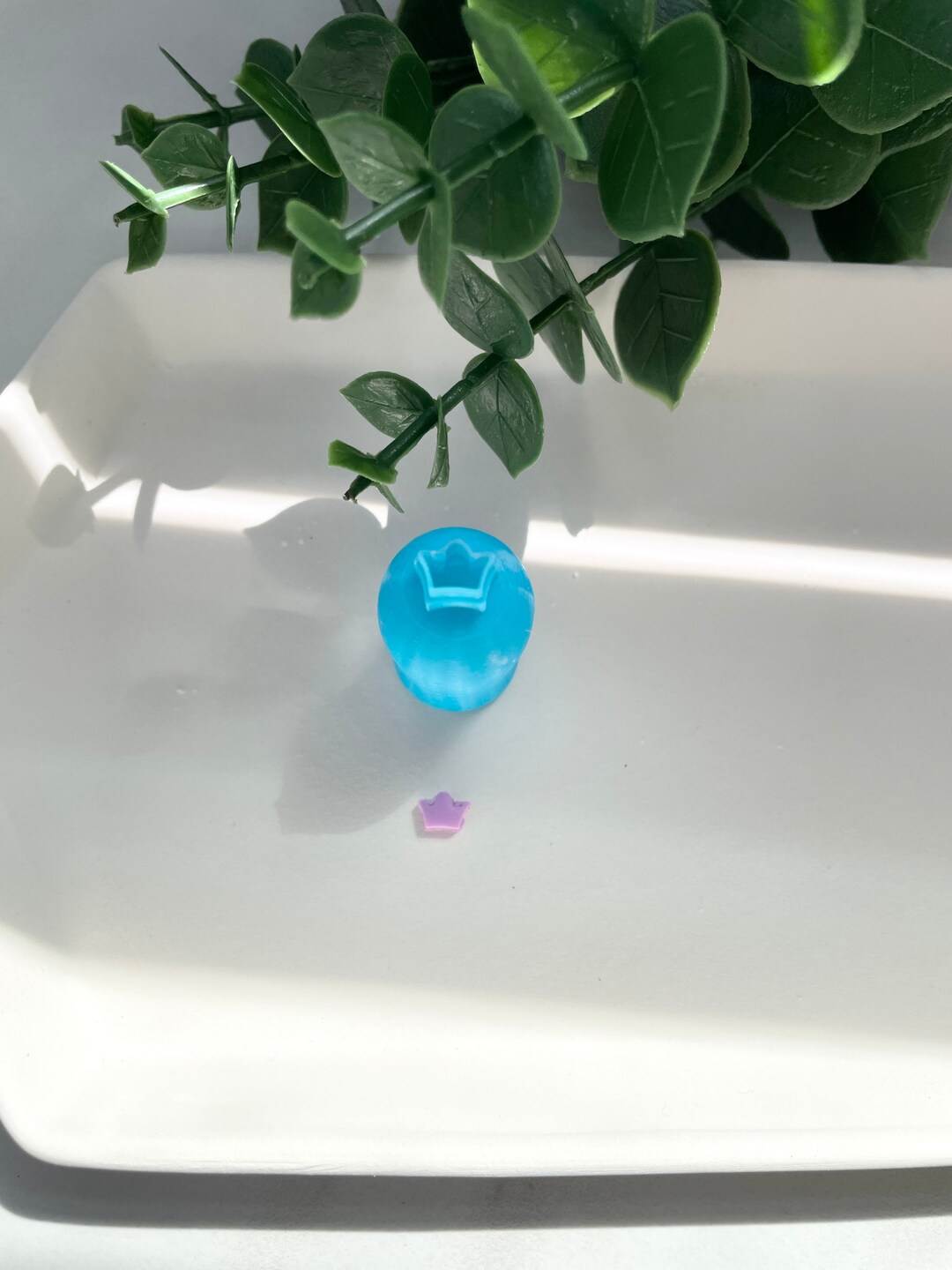 Crown Micro Cutter: 3D Printed Polymer Clay Earring Tool - Etsy