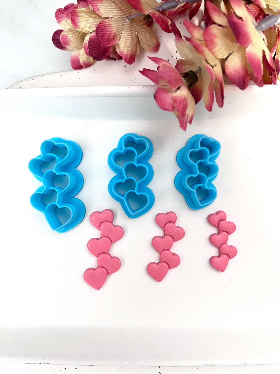 Hearts in a Row Cutter | Valentine’s Day Cutter | Heart Cutters ...