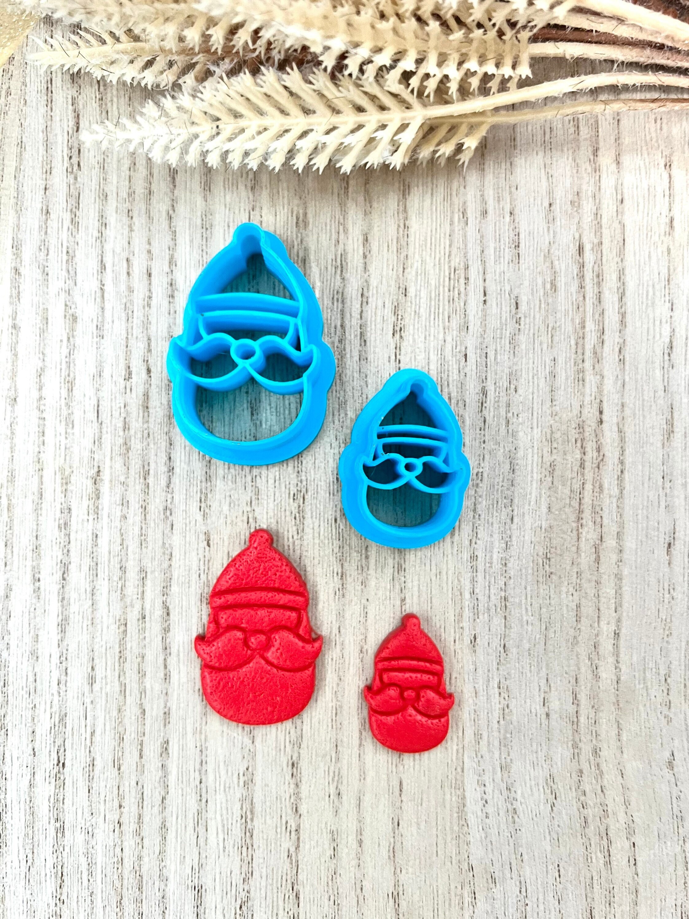 Santa Claus Cutter Clay Cutters Christmas Cutters Santa - Etsy
