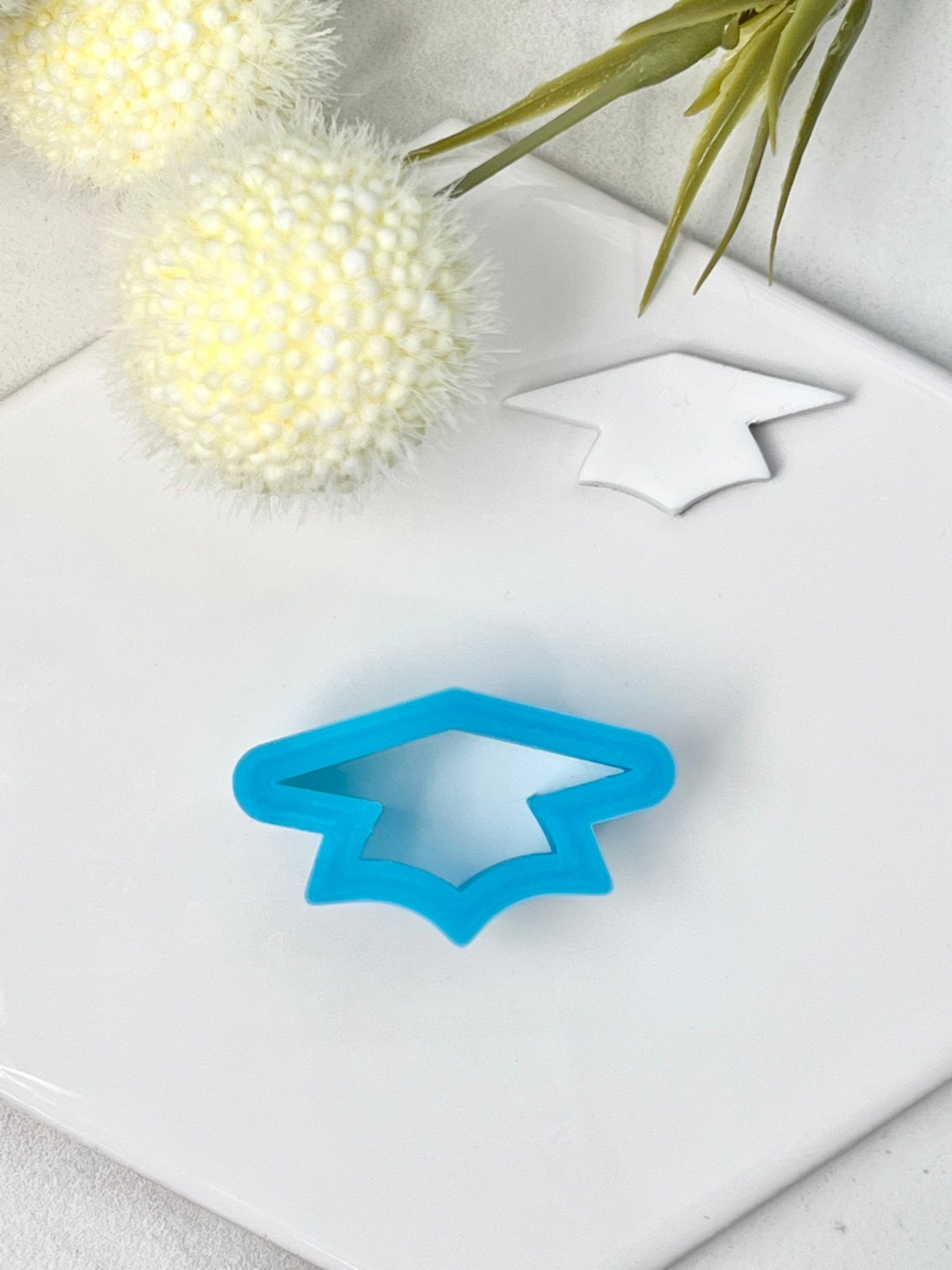 Graduation Cap Cutter: Polymer Clay & Cookie Dough (30mm/35mm) - Etsy