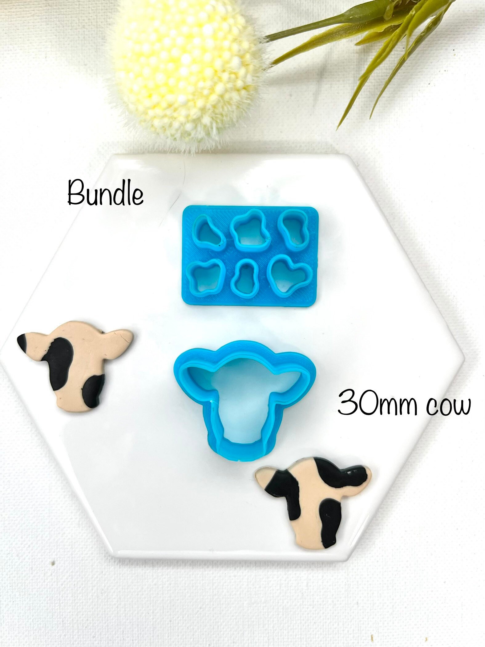 Cow Cutter Cow Spot Stamp Cow Cutters for Earrings Cow - Etsy