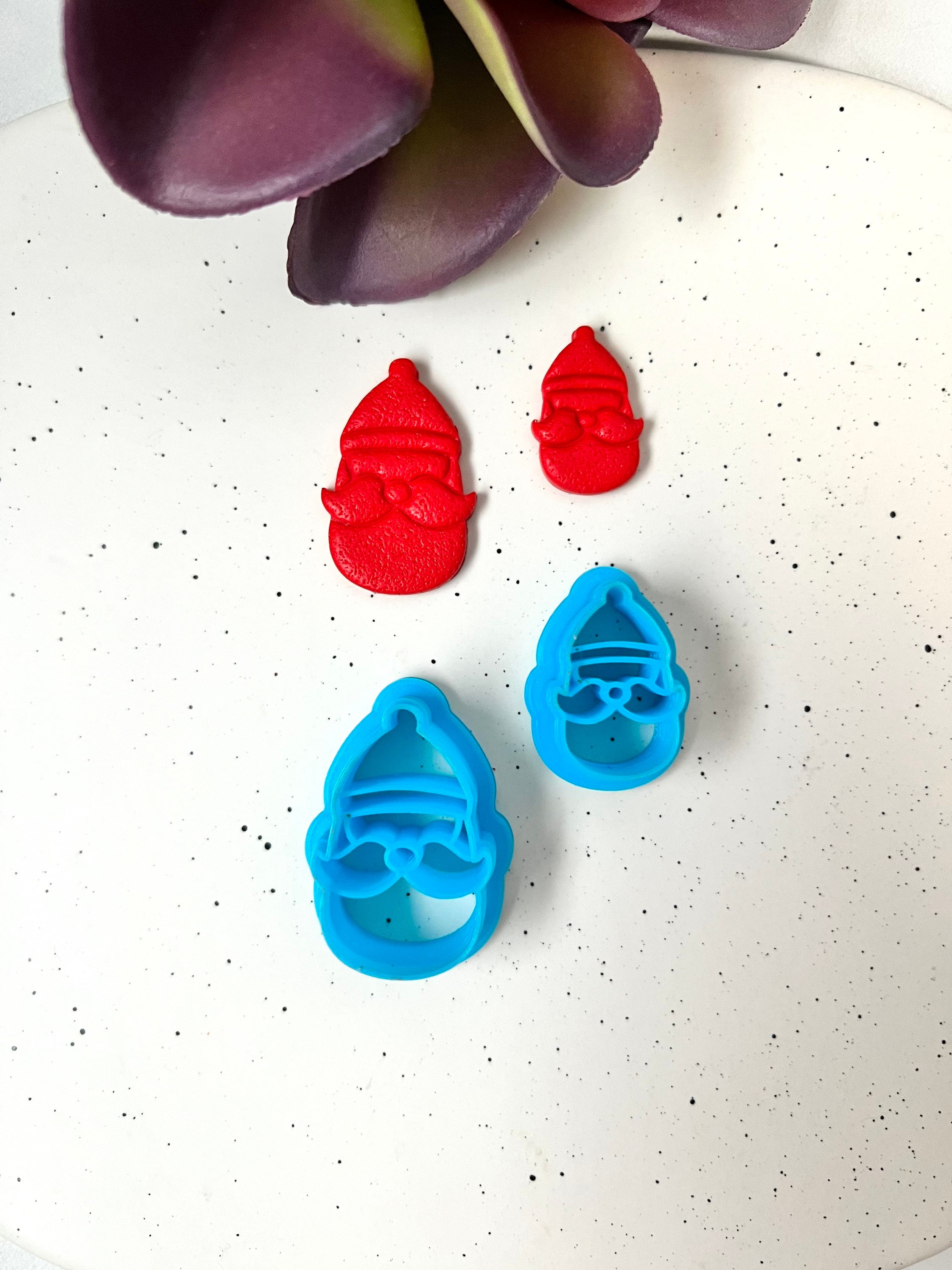 Santa Claus Cutter Clay Cutters Christmas Cutters Santa - Etsy