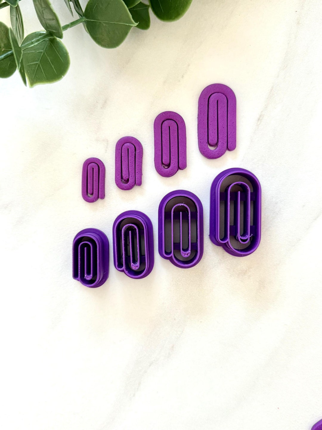 Paper Clip Clay Cutters | Teacher Gift Cutter | Polymer Clay Cutters ...