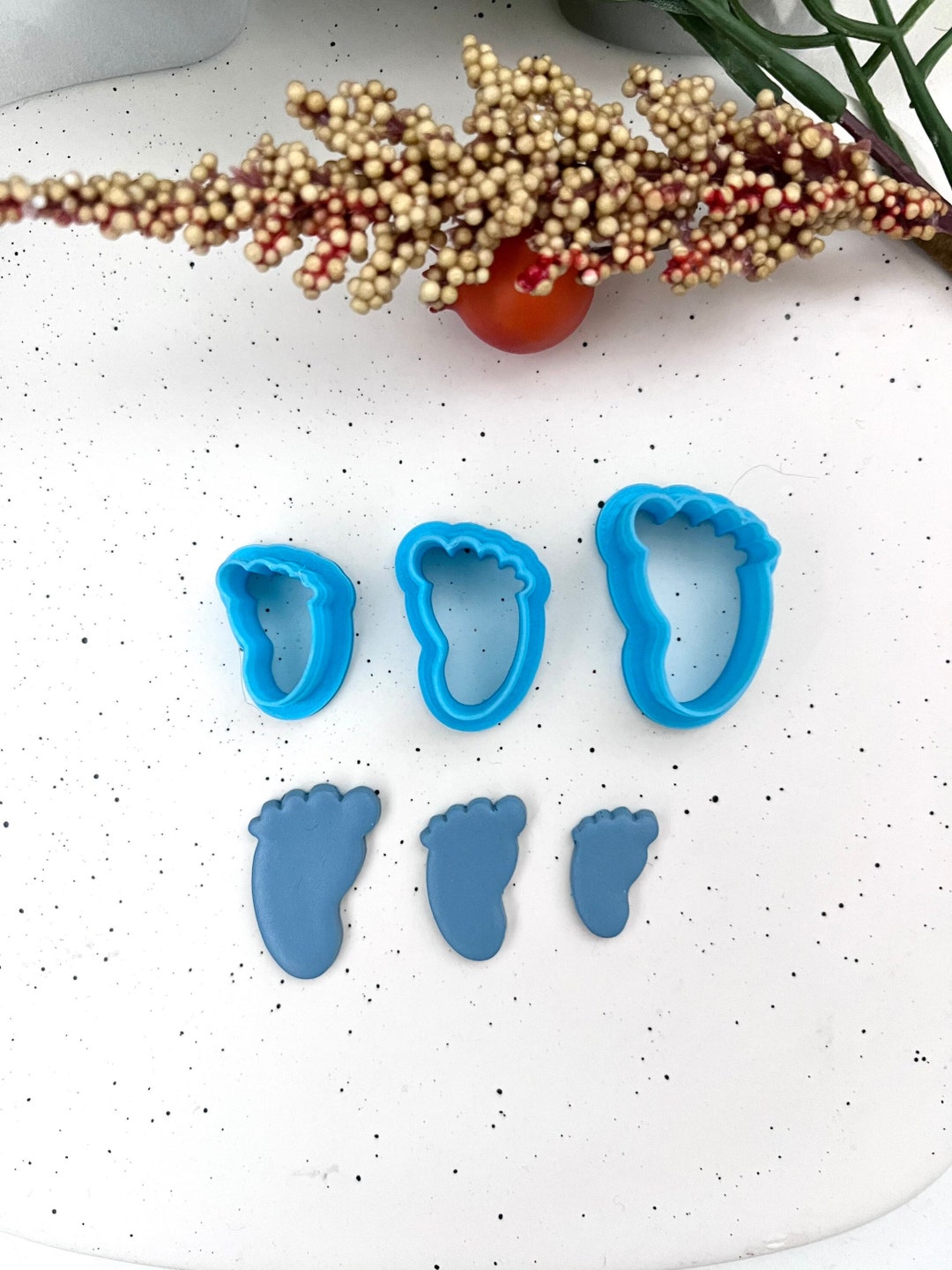 Baby Feet Cutter | Polymer Clay Cutters | Feet Cutters | Baby Feet L ...
