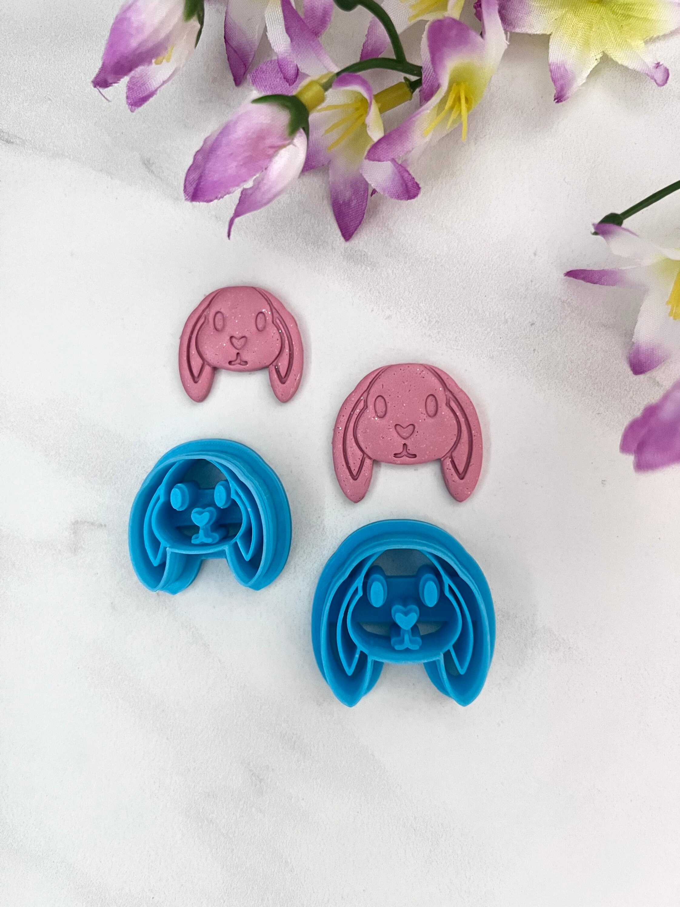 Rabbit Cutter Clay Cutters Bunny With Ears Cutters - Etsy