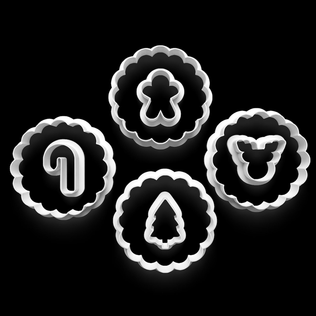 Christmas Linzer Tart Cookie Cutter L Linzer Torte L Party Cookie ...