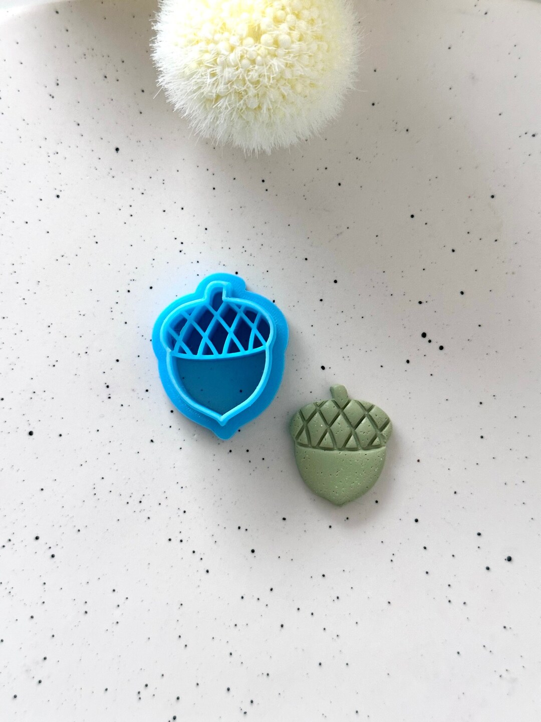 Acorn Clay Cutter: 3D Printed Fall Thanksgiving Tool - Etsy